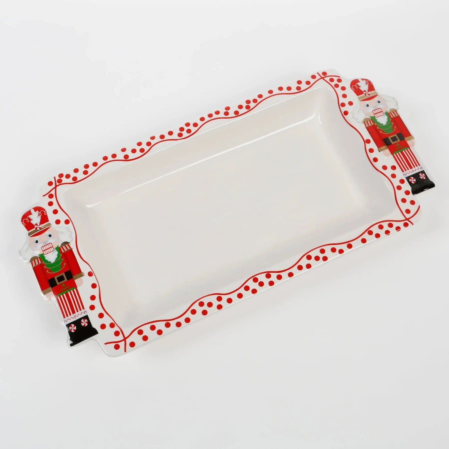 THE NUTTY CRACKER DEEP PLATTER WITH GOLD DECAL – Dean & Nancy